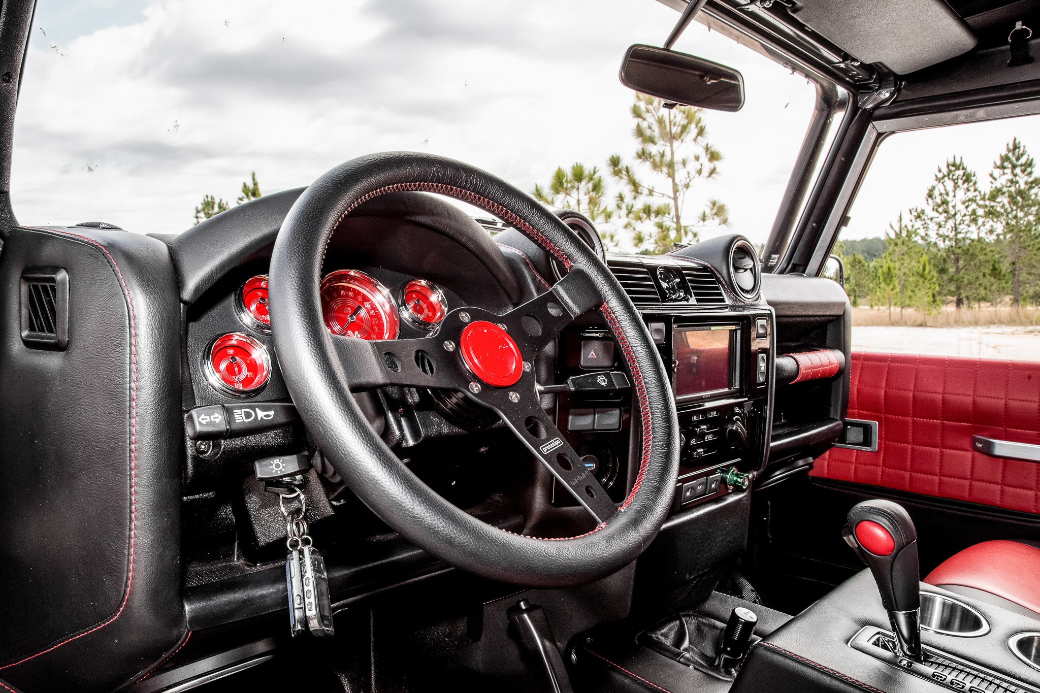 Project Desert Storm by ECD | Custom Land Rover Defender 90