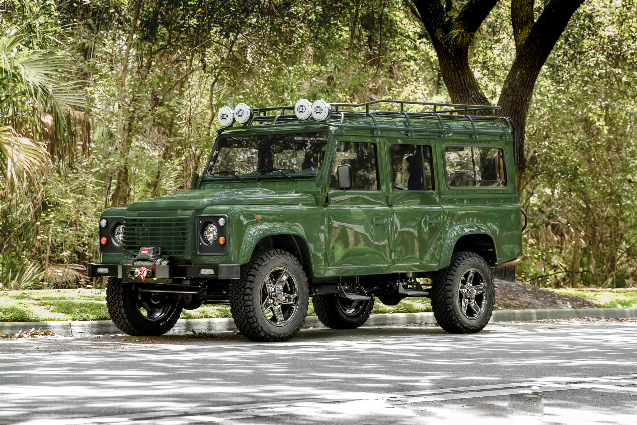Custom Cummins Turbo Diesel Defender 110 - ECD Automotive Design